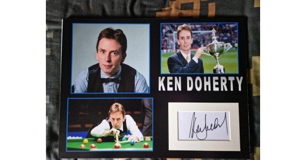 Ken Doherty autograph