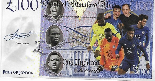 Novelty Banknote - Chelsea 6